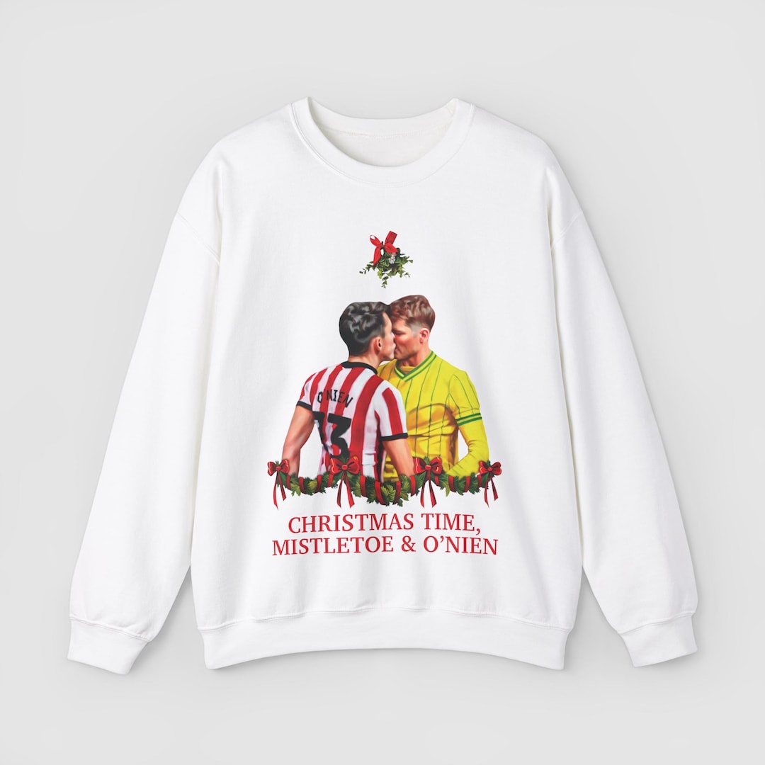 Luke O’nien ‘mistletoe & Wine’ Christmas Jumper | Sunderland Xmas ...