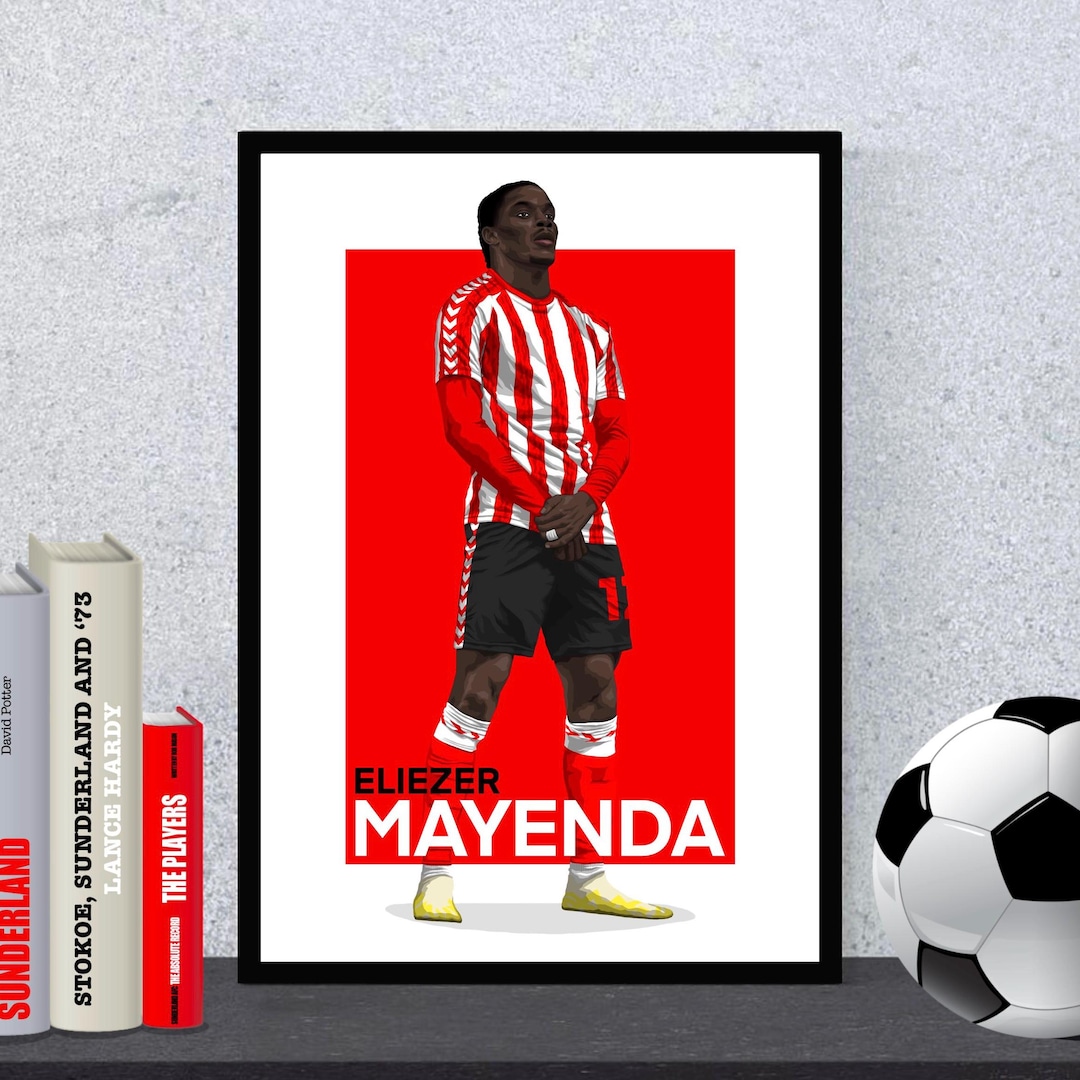 Eliezer Mayenda Hand Drawing Print Sunderland Hand Drawn Picture ...
