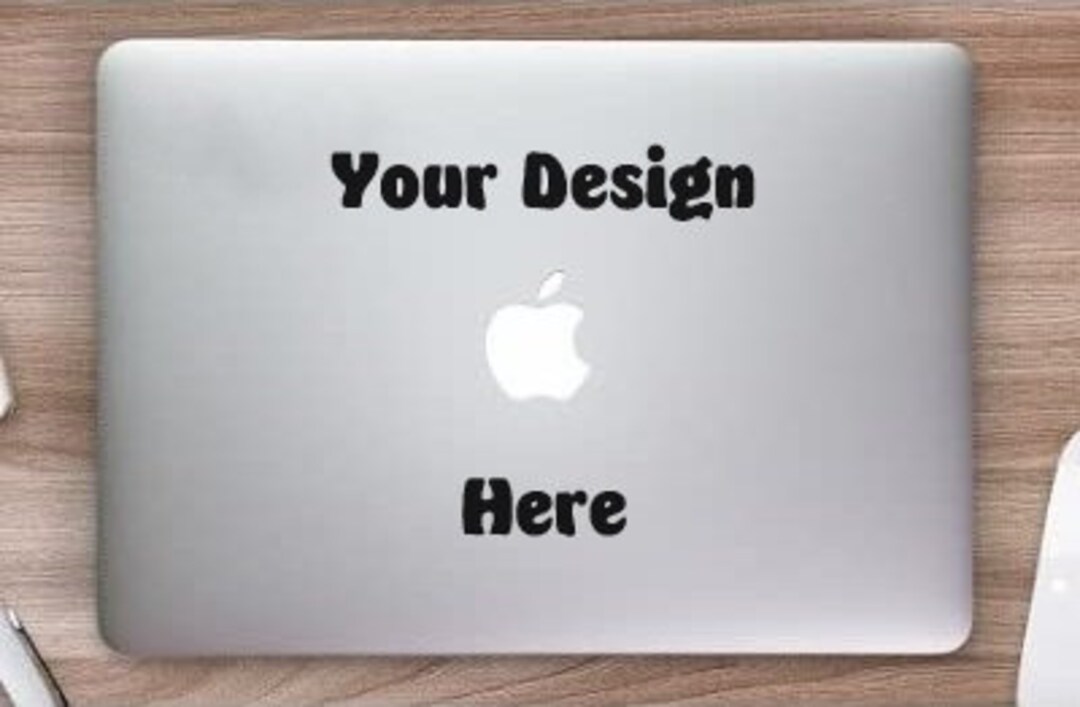 Create Your Own Custom Laptop/ipad Decal - Multiple Colors & Sizes ...