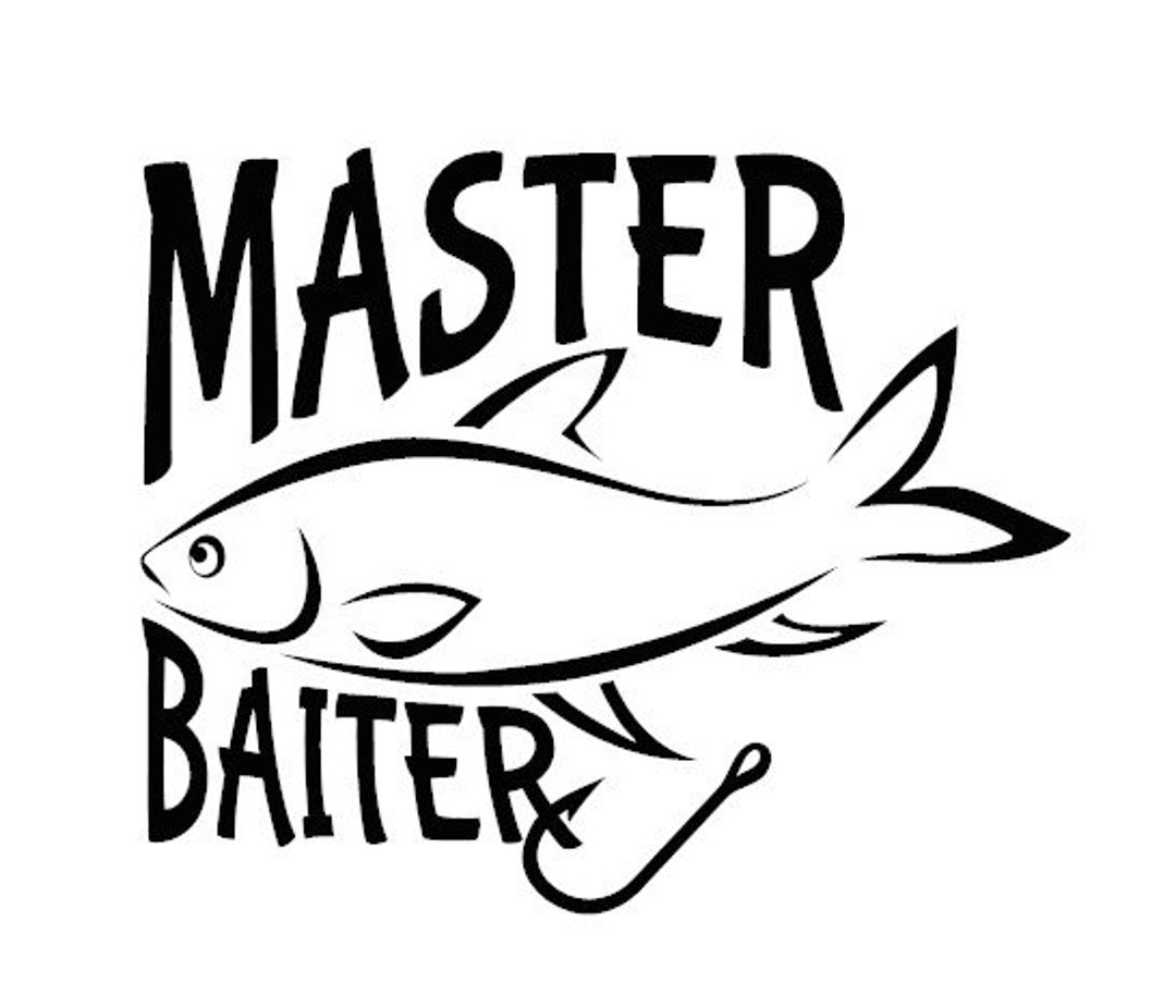 Master Baiter Decal - Multiple Colors & Sizes - Laptop-phone-window-rv ...