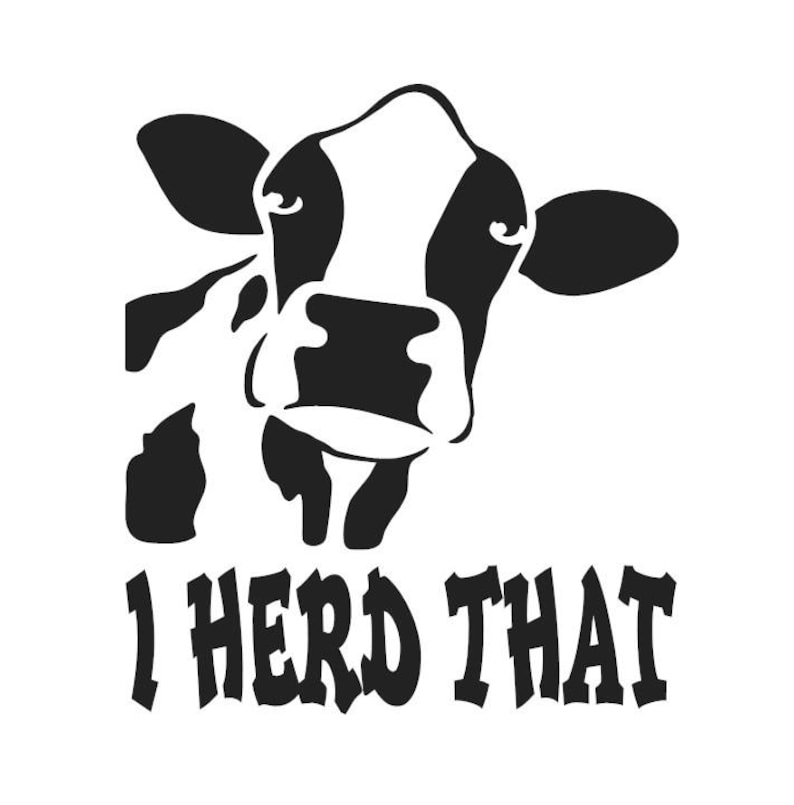 I Herd That Decal - Multiple Colors & Sizes - Window - RV - Camper ...