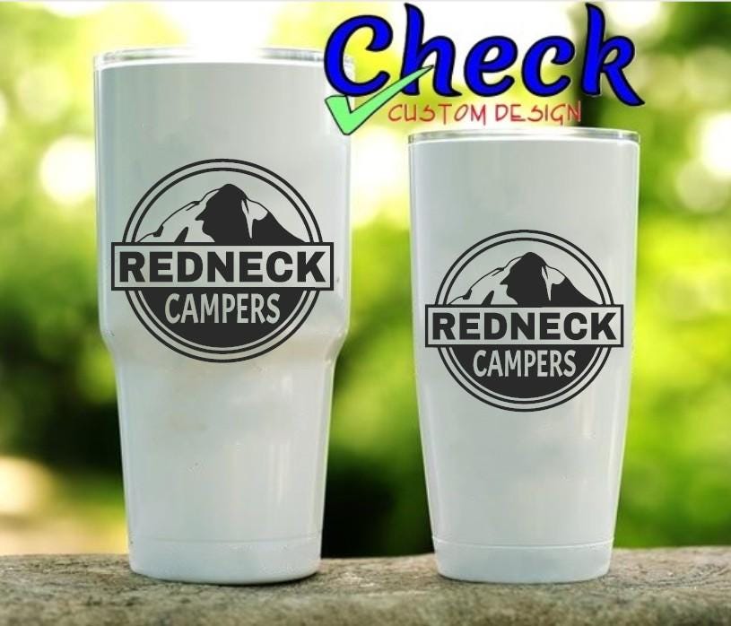 Redneck Campers Decal - Multiple Colors & Sizes - Window - RV - Camper ...