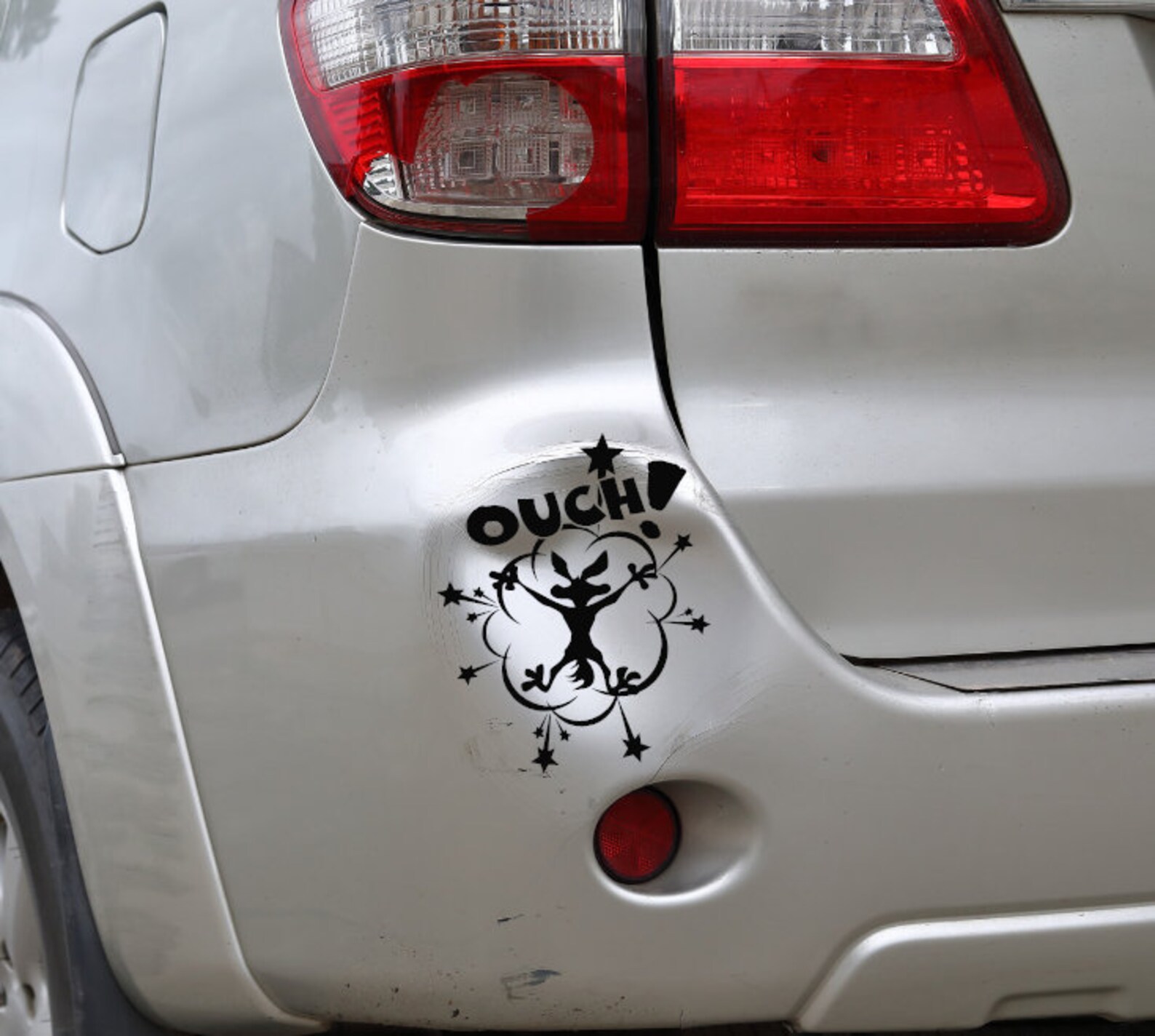 Ouch! Decal - Multiple Colors & Sizes - Laptop-phone-window-rv- Camper ...