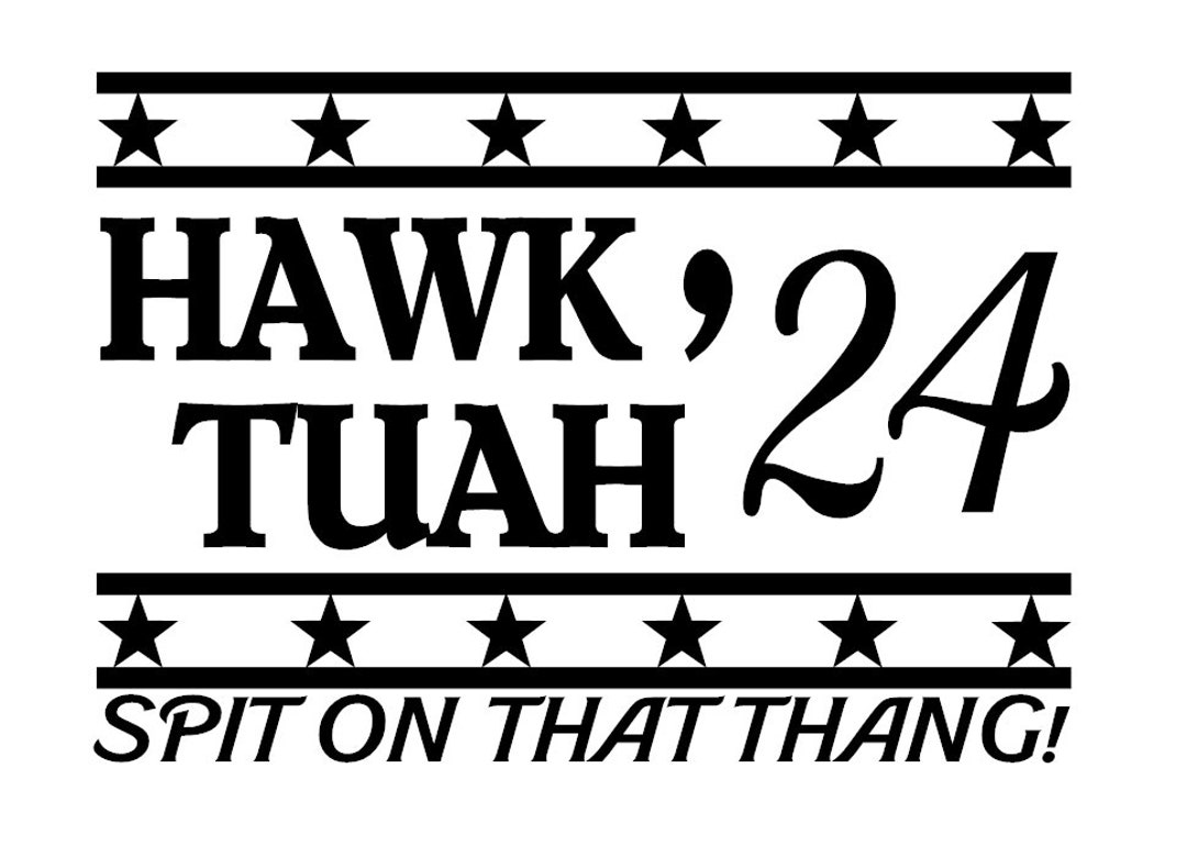Hawk Tuah '24 Spit on That Thang Decal Multiple Colors & Sizes Laptop ...