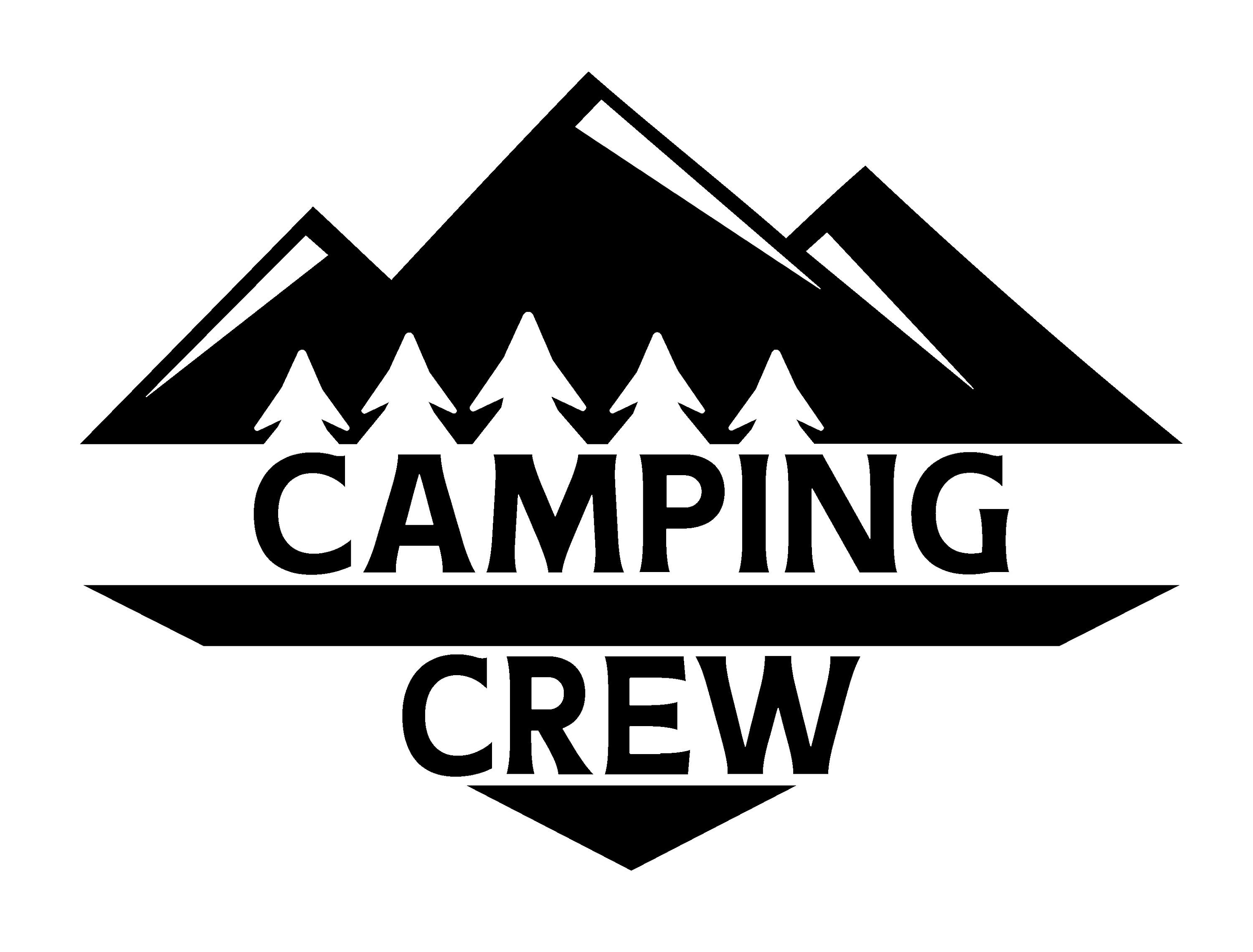 Camping Crew Decal - Multiple Colors & Sizes - Laptop-phone-window-rv ...