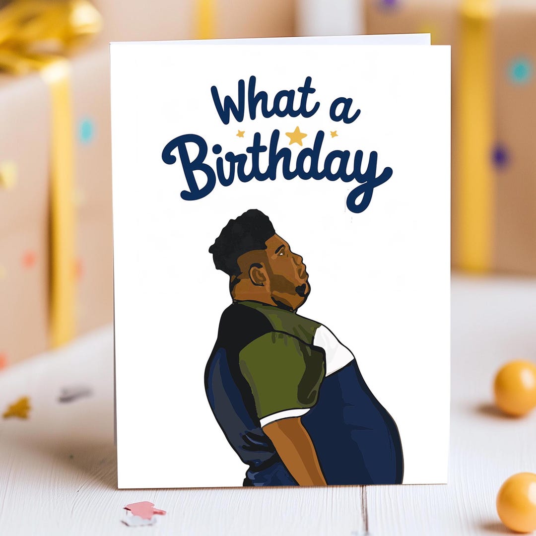 Funny Harvey Price What A Day Meme Birthday Card, Humorous Meme ...