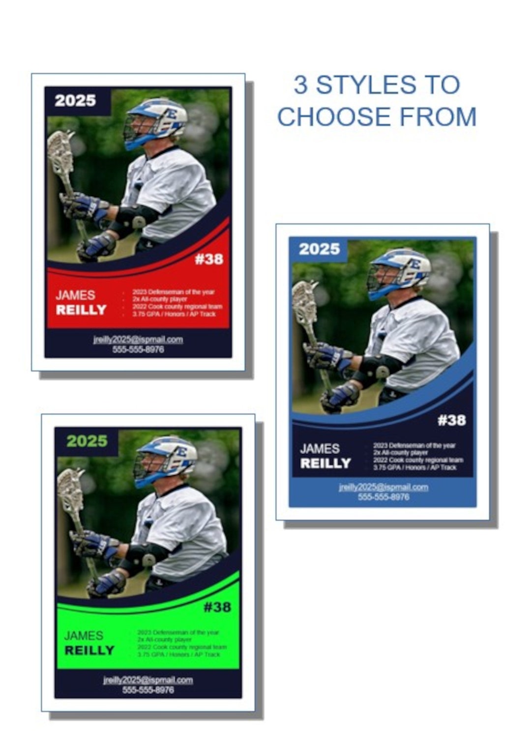 Lacrosse - Sports Recruit Profile | Athlete Profile | Sports Trading ...