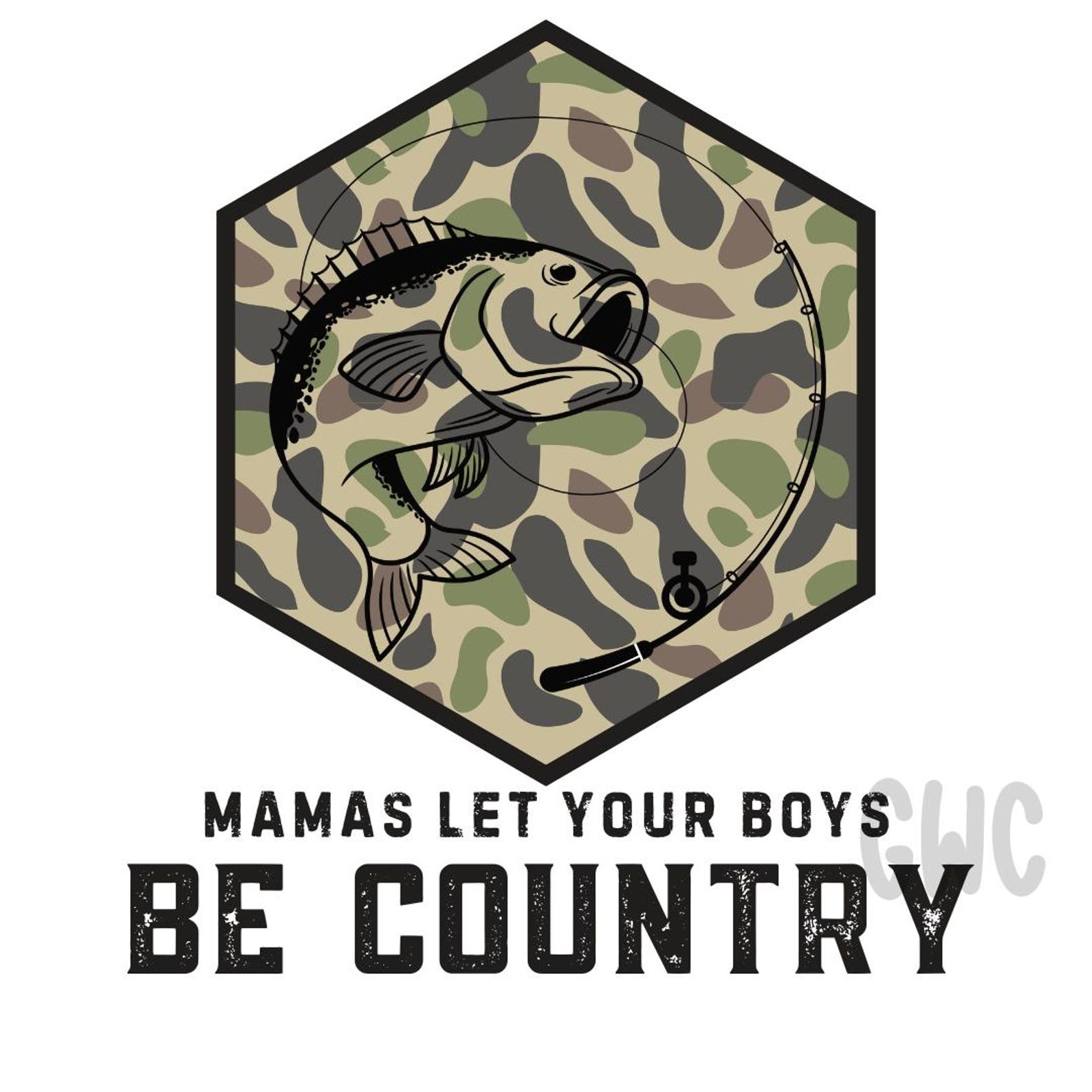 Southern Country Boy Fishing Digital Download, Digital PNG, Instant ...