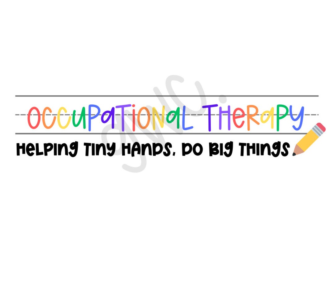 Occupational Therapy PNG Digital Download Digital File OT - Etsy