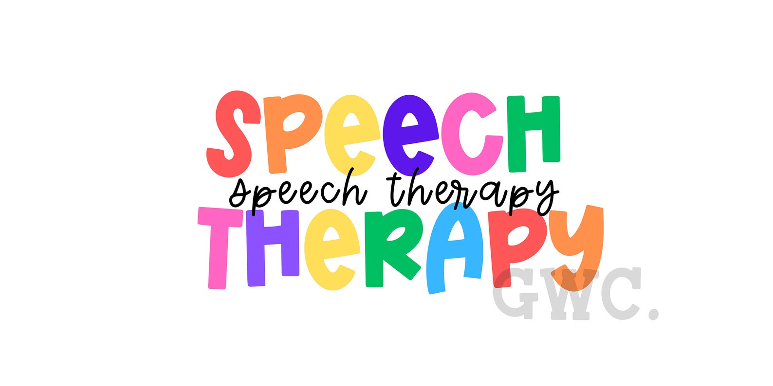 Speech Therapy PNG, Digital Download, Digital File, ST, Pediatric SLP ...