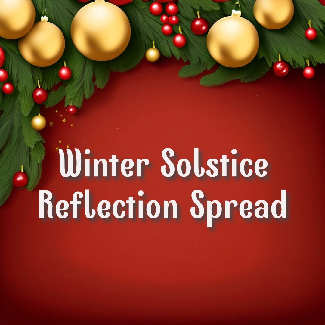 Winter Solstice Reflection Spread / Tarot Reading / Delivery - Etsy