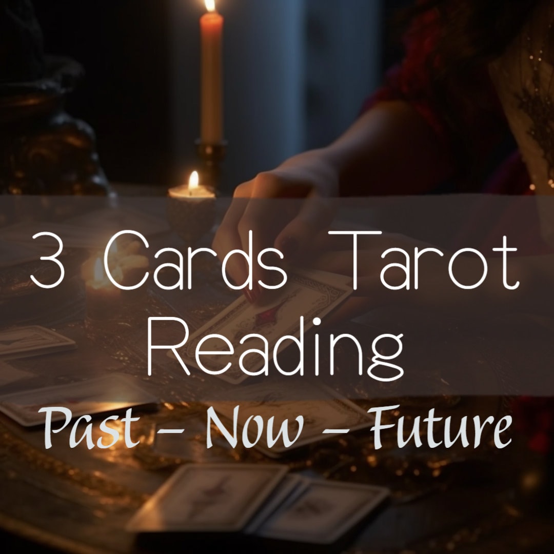 Three Card, Tarot Readings, Same Day Delivery - Etsy