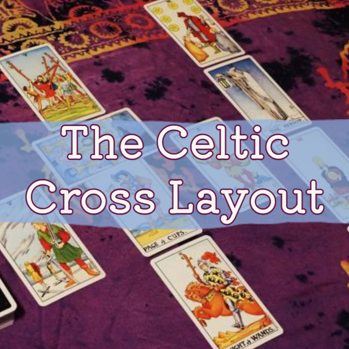 In Depth the Celtic Cross Layout / Tarot Reading / Detailed Reading - Etsy