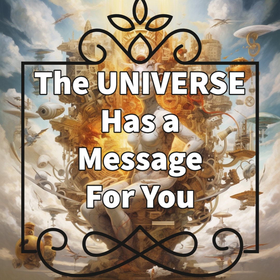 The Universe Has a Message for You - Etsy