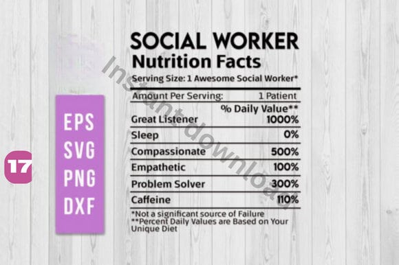 17 Nutritional Facts SVG PNG Bundle, Baby Nutrition, Nutrition Facts ...
