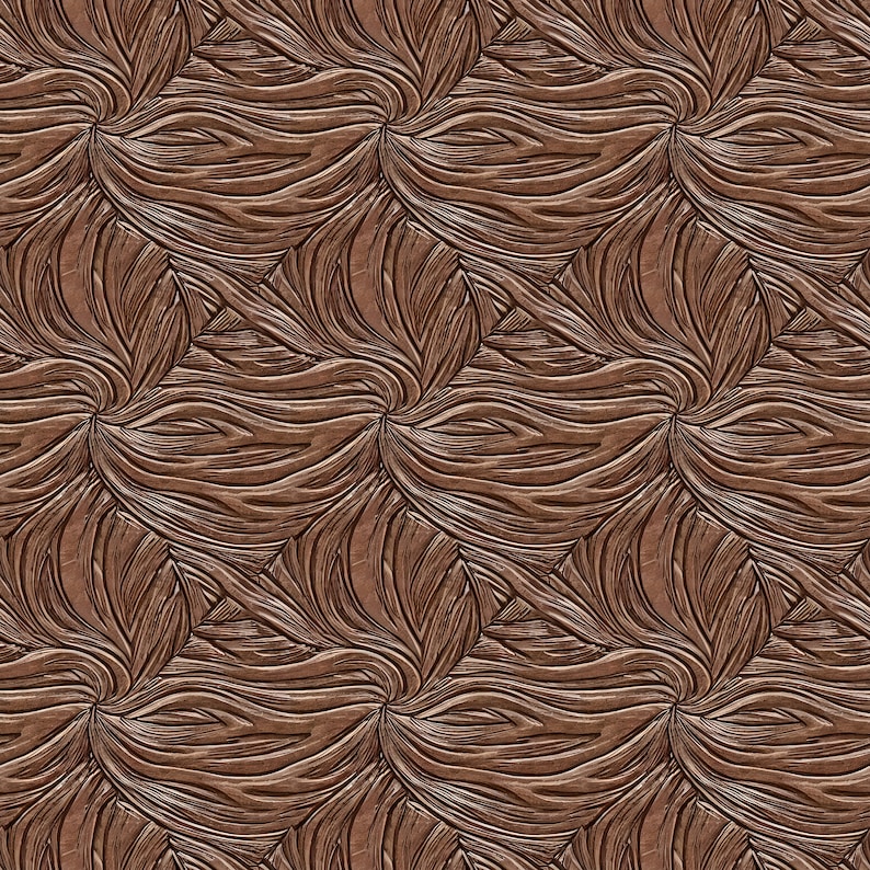 Wood Carving Pattern Digital Paper, Printable Digital Paper, Wooden ...