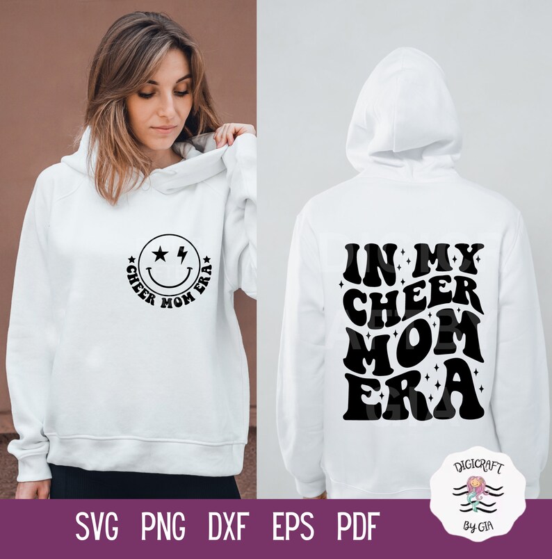 In My Cheer Mom Era SVG, Cheer Mom Svg, Cheer Mama Svg, Cheer Mom Era Svg, Cheer Mom Shirt Svg ...