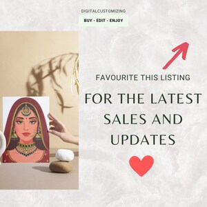 Pin the Bindi/bhindi on the Bride Poster Indian Wedding Game Bridal ...