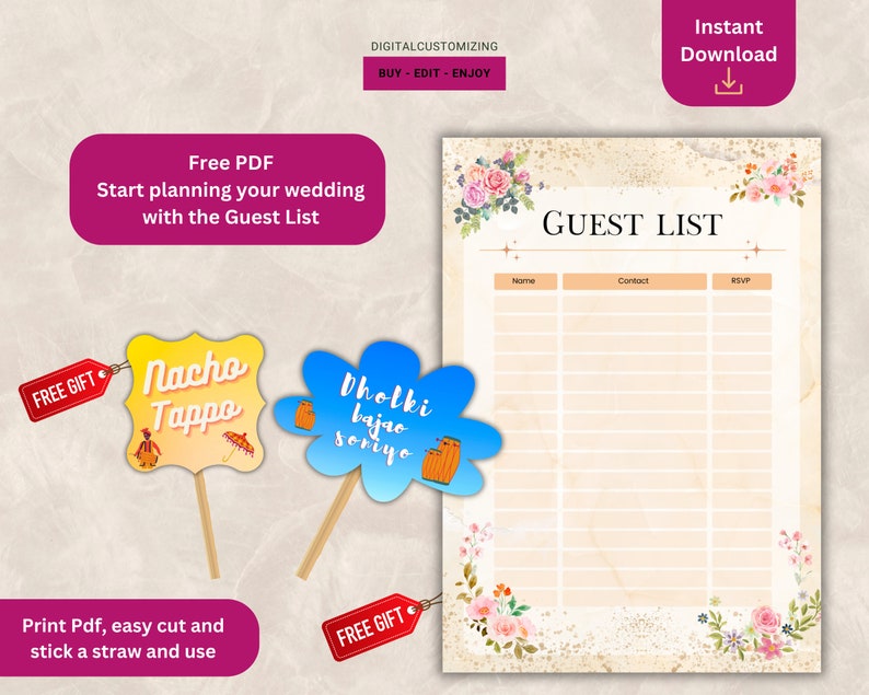 Mehndi Dholki Mayoun Mayun Mayoon Haldi Henna Night Invitation - Etsy