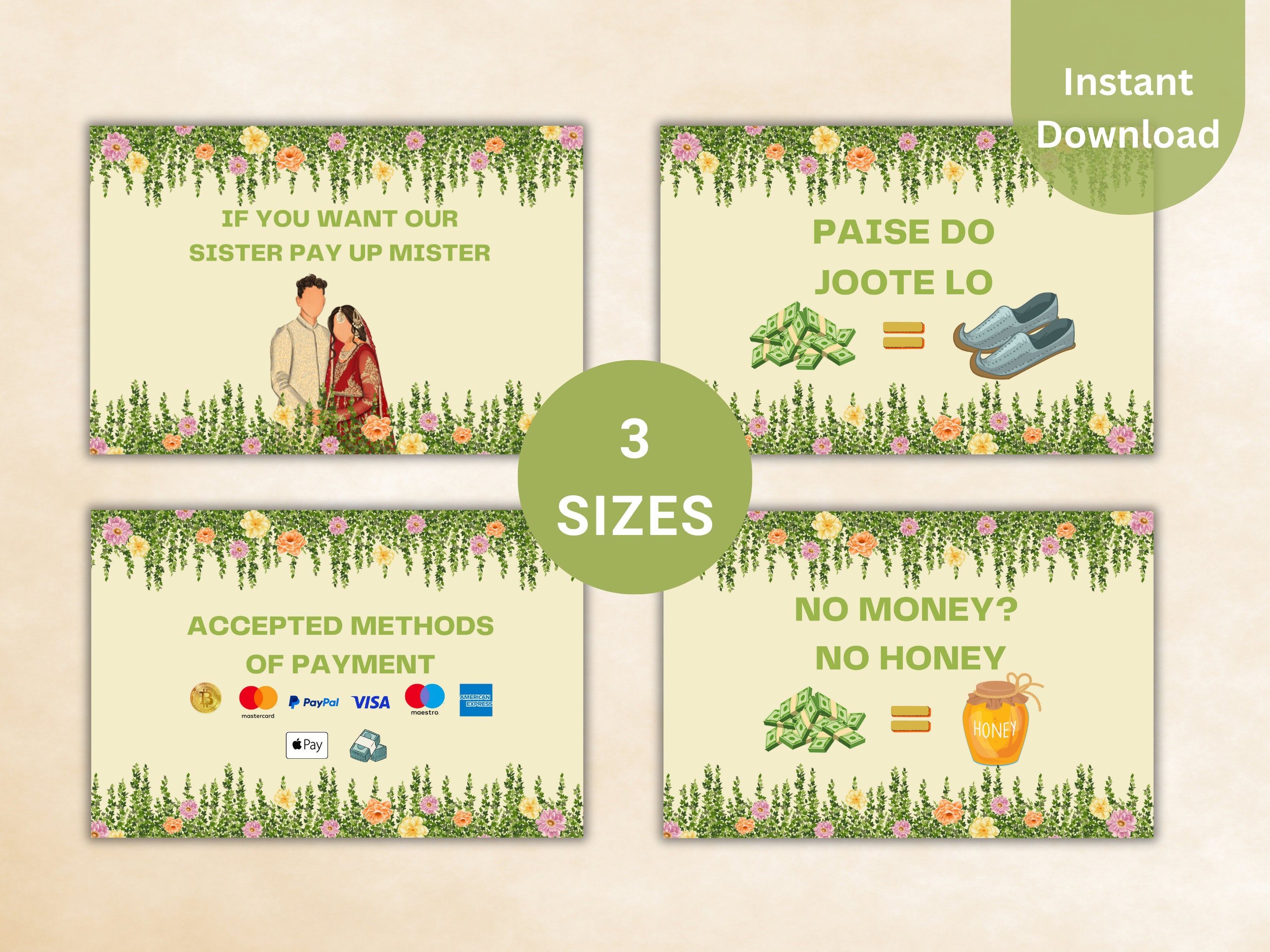 Indian Doli Welcome Sign Pakistani Party Signage Baraat Sign Board ...