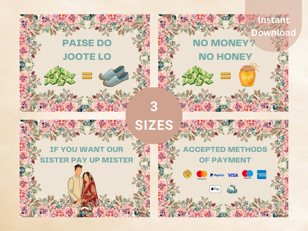 Indian Doli Welcome Sign Pakistani Party Signage Baraat Sign Board ...