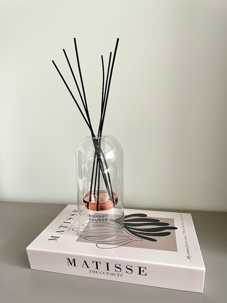 DIFFUSEUR DE PARFUM• Reed Diffuser• Home Fragrance Bottle With Sticks ...
