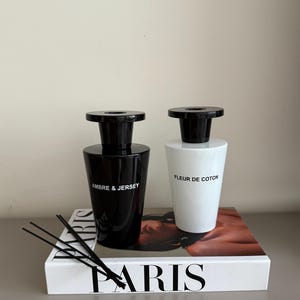 DIFFUSEUR DE PARFUM• Reed Diffuser• Home Fragrance Bottle With Sticks ...