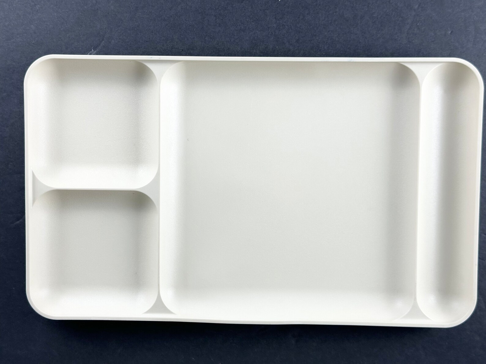 Set of 3 Vintage Tupperware 1535 Almond Beige Divided Lunch TV Dinner ...