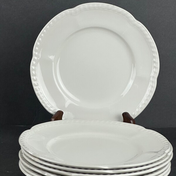 Scalloped Edge Plate - Etsy