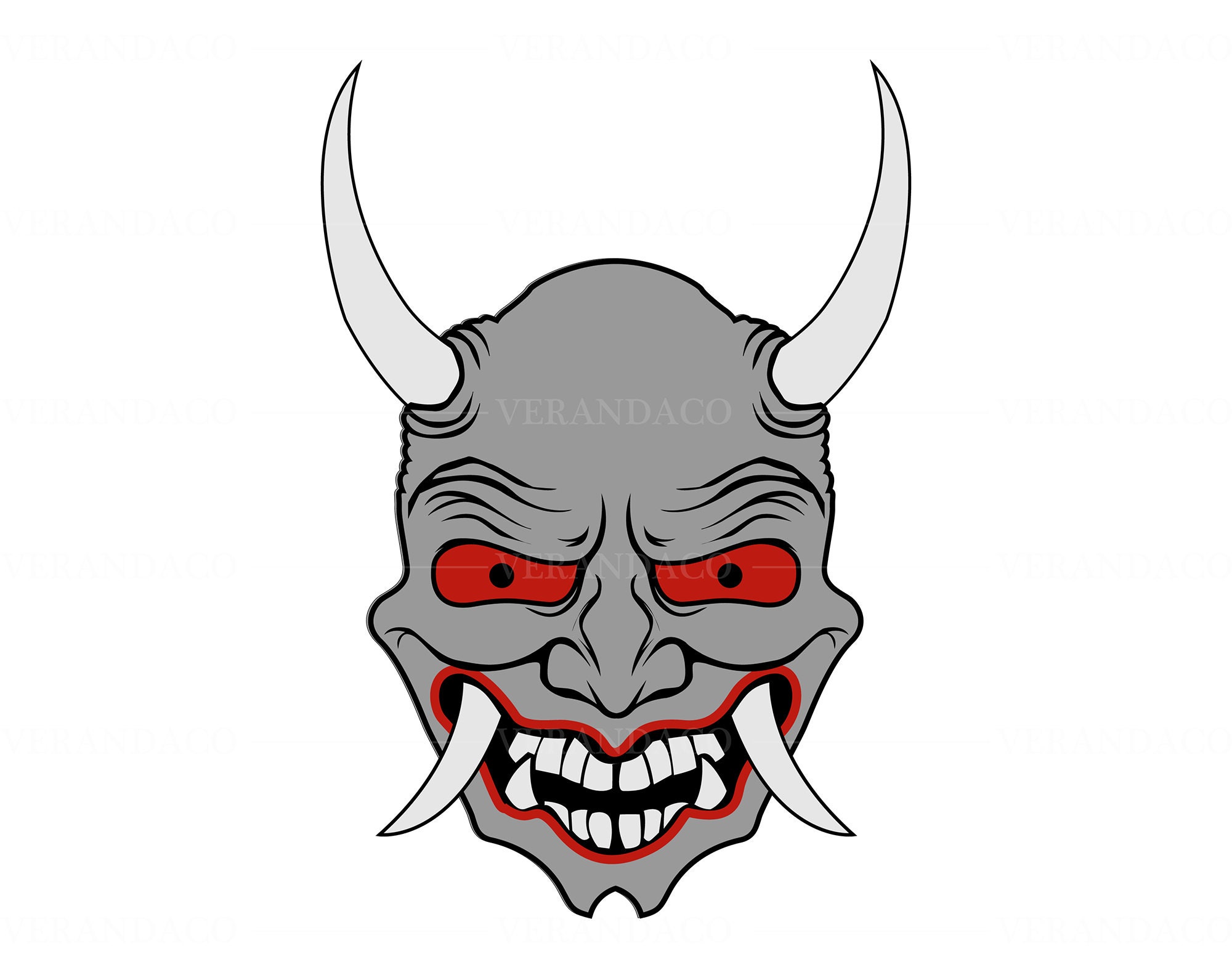 Oni Svg - Etsy