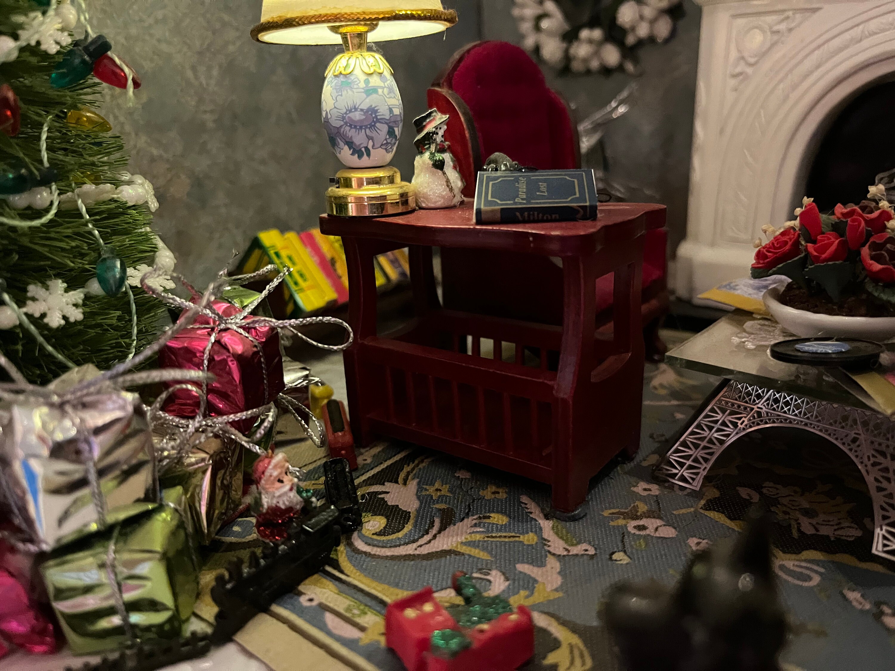 Miniature Christmas House - Etsy