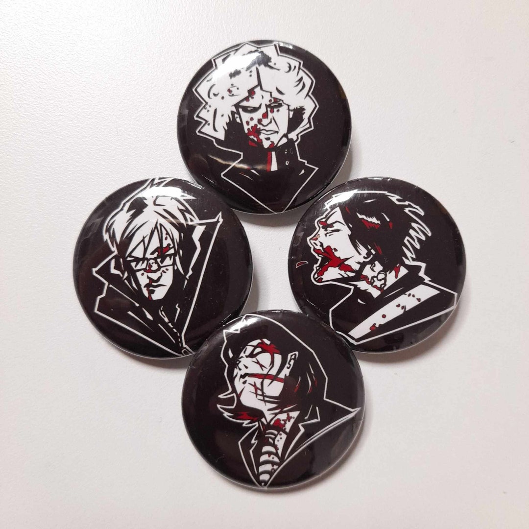 REVENGE Era Emo Gang Pin Badges, Gerard, Mikey, Frank, Ray - Etsy