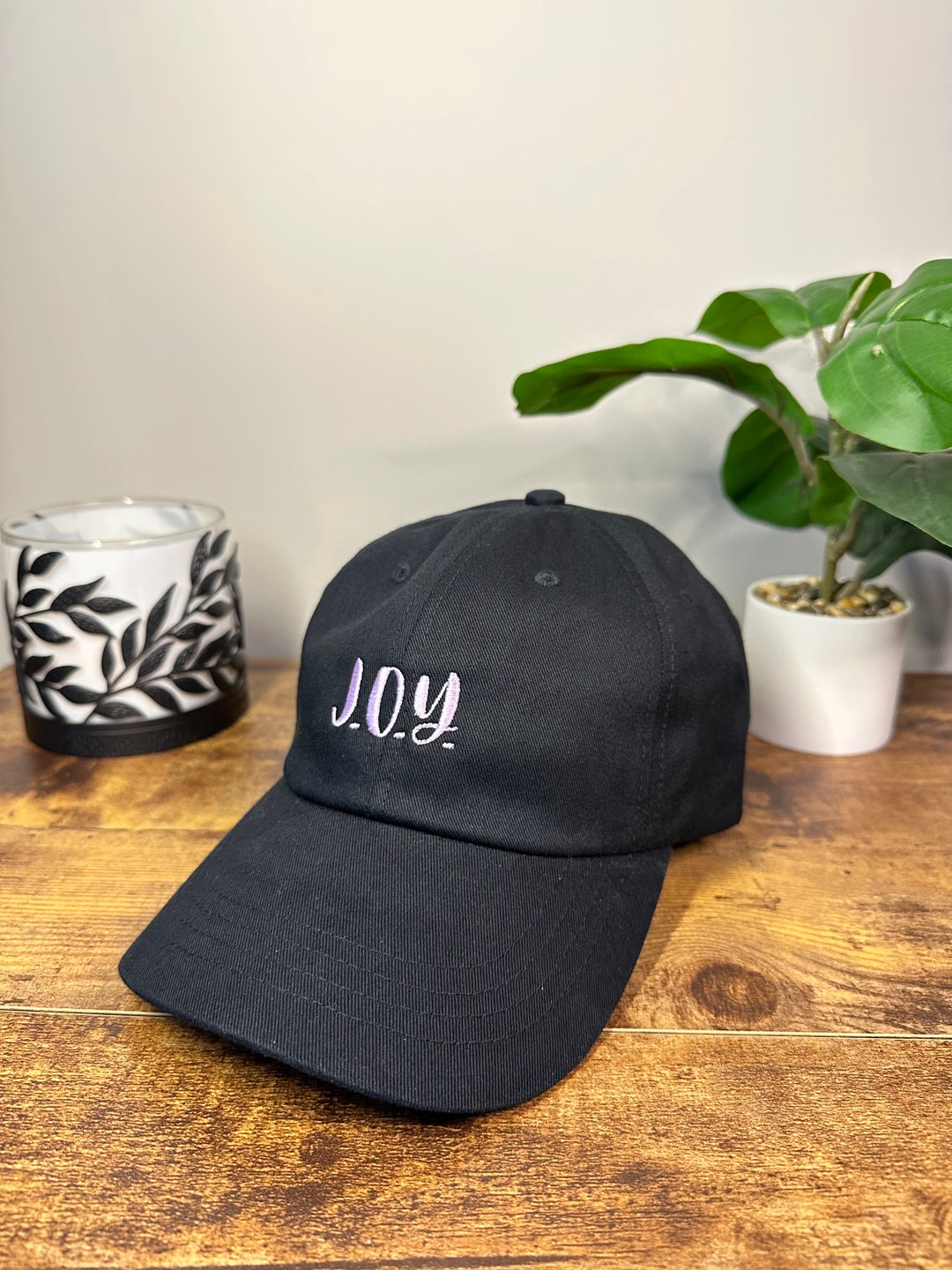 JOY Embroidered Hat, Christian Hat, Faith Hat, Christian Apparel, Jesus ...