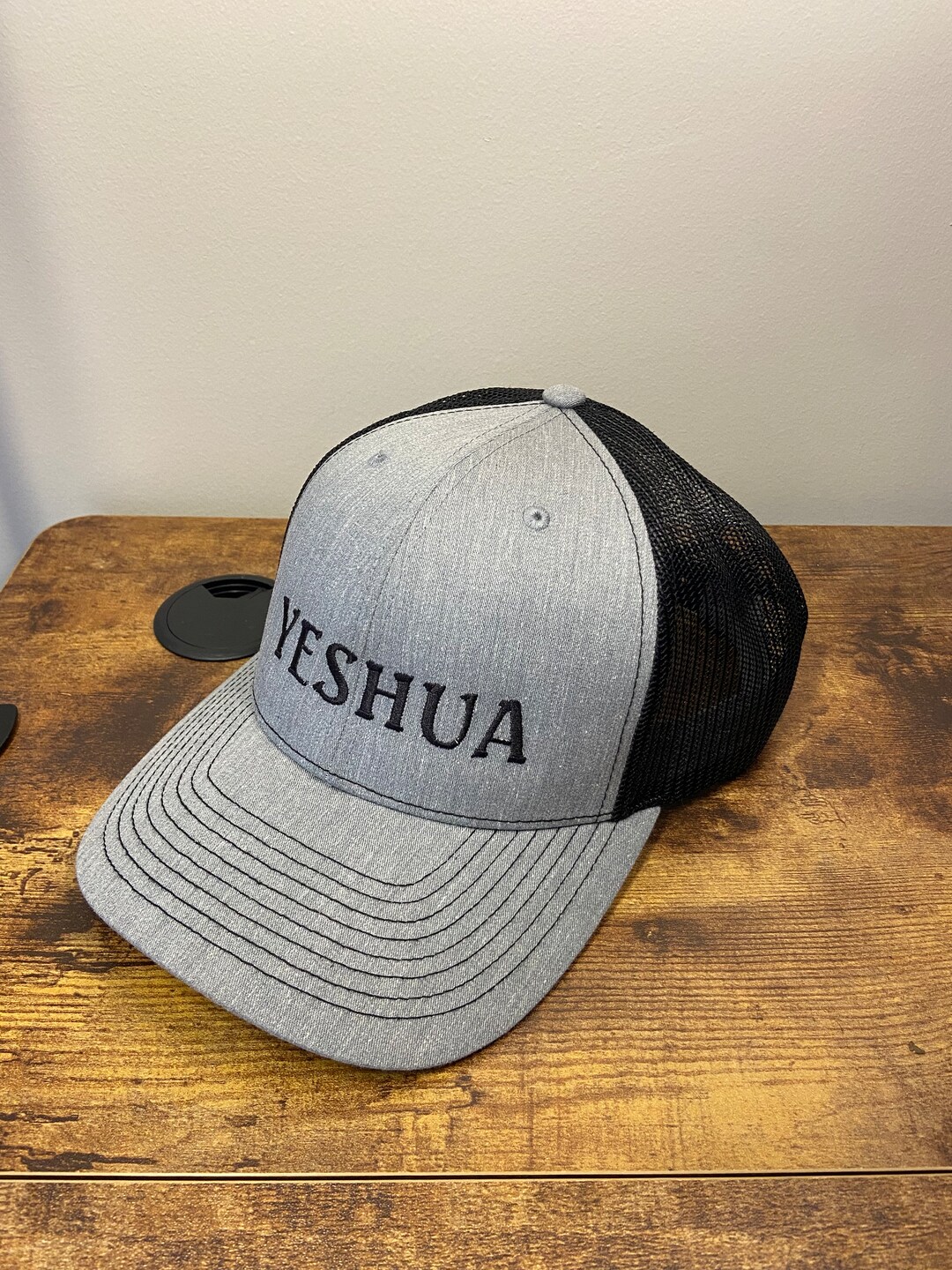 Yeshua Trucker Hat, Embroidered Hat, Christian Hat, Faith Hat ...