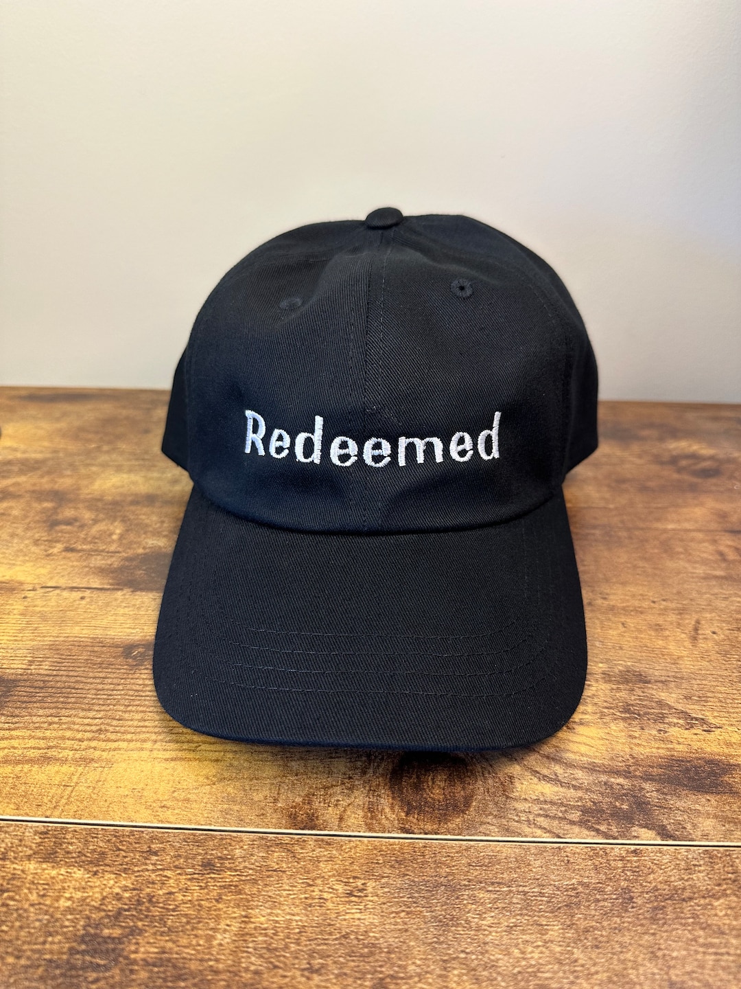 Redeemed Embroidered Hat, Christian Hat, Faith Hat, Christian Apparel ...