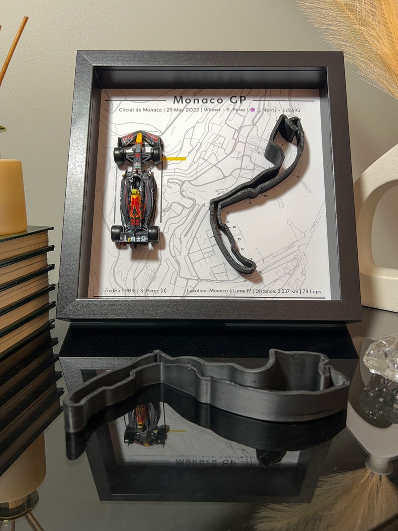 Sergio Perez 2022 Monaco GP Frame Redbull Grand Prix - Etsy