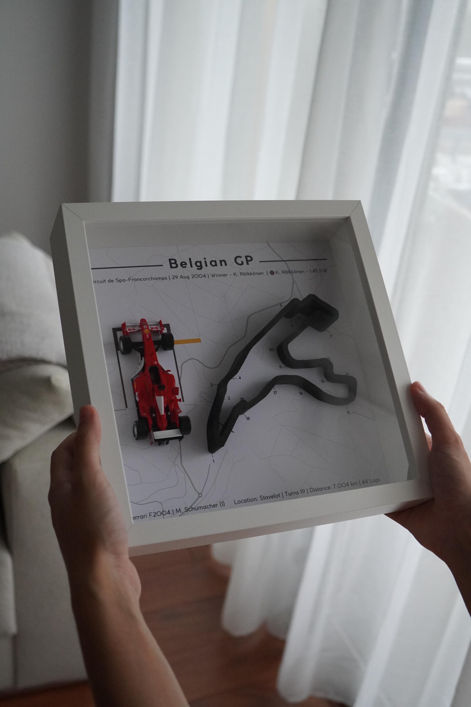 Grand Prix Formula 1 Frame: Legend Car, F1 Track Wall Art - Etsy