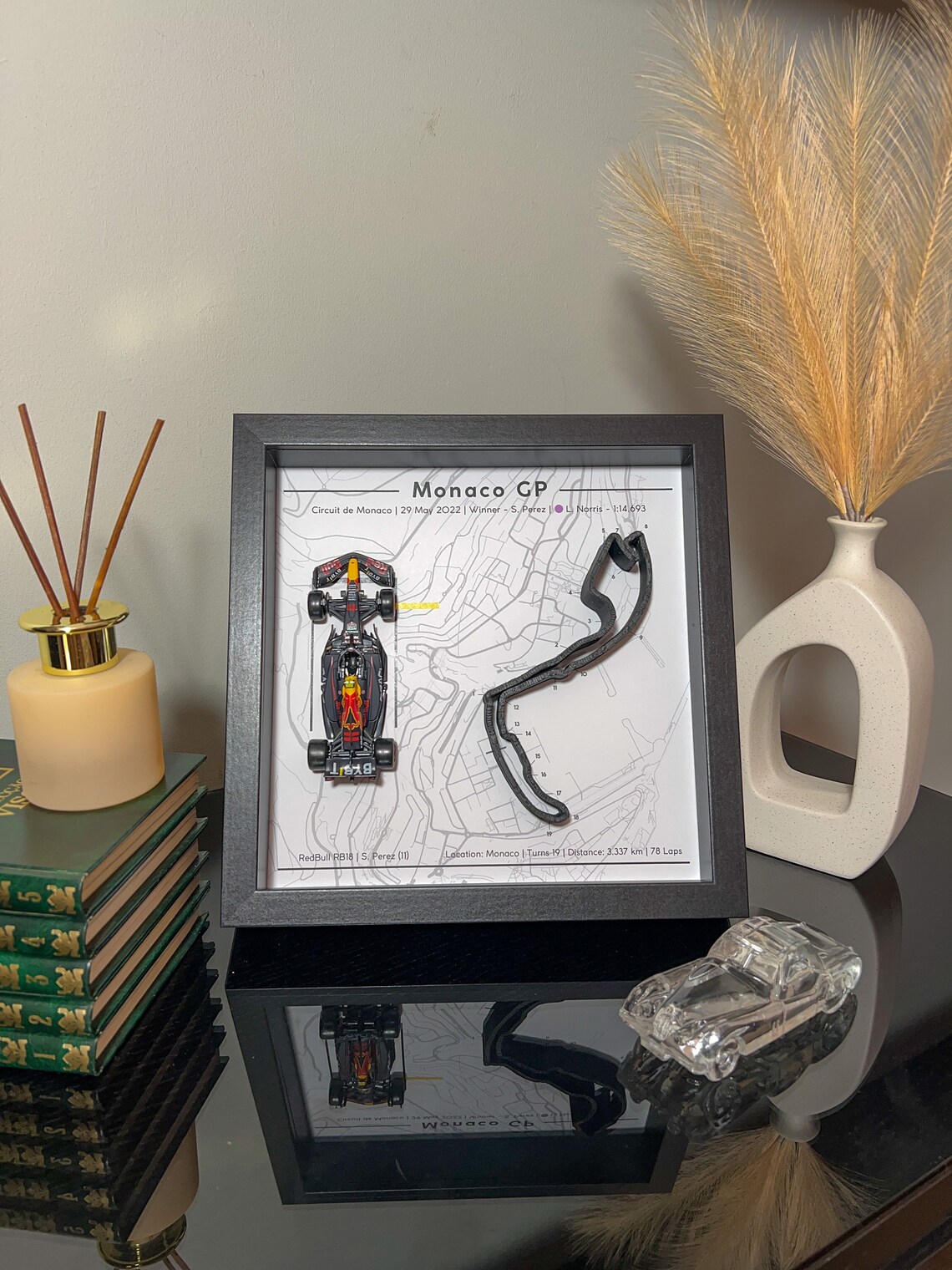 Sergio Perez 2022 Monaco GP Frame Redbull Grand Prix - Etsy