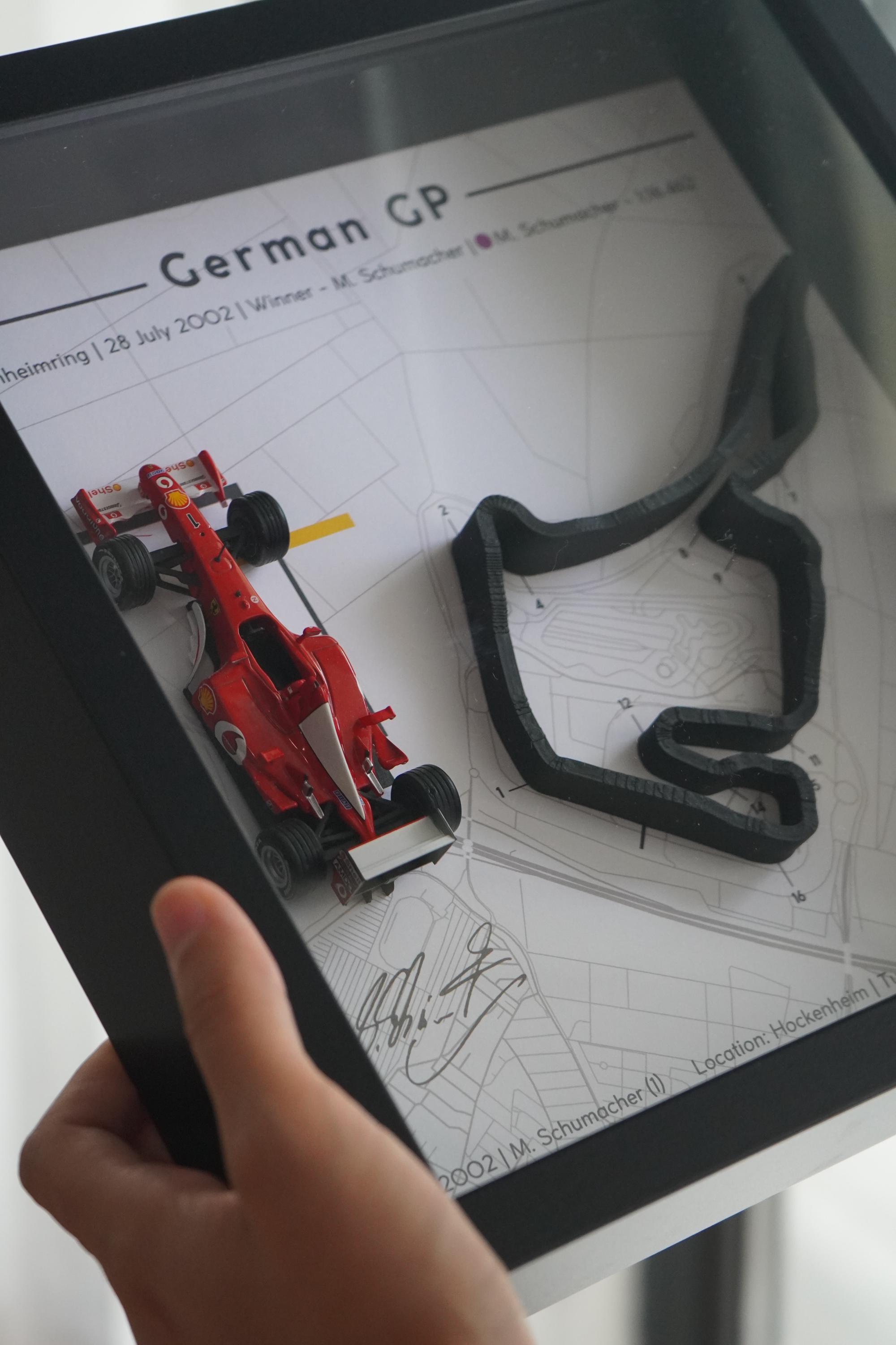 Grand Prix Formula 1 Frame: Legend Car, F1 Track Wall Art - Etsy