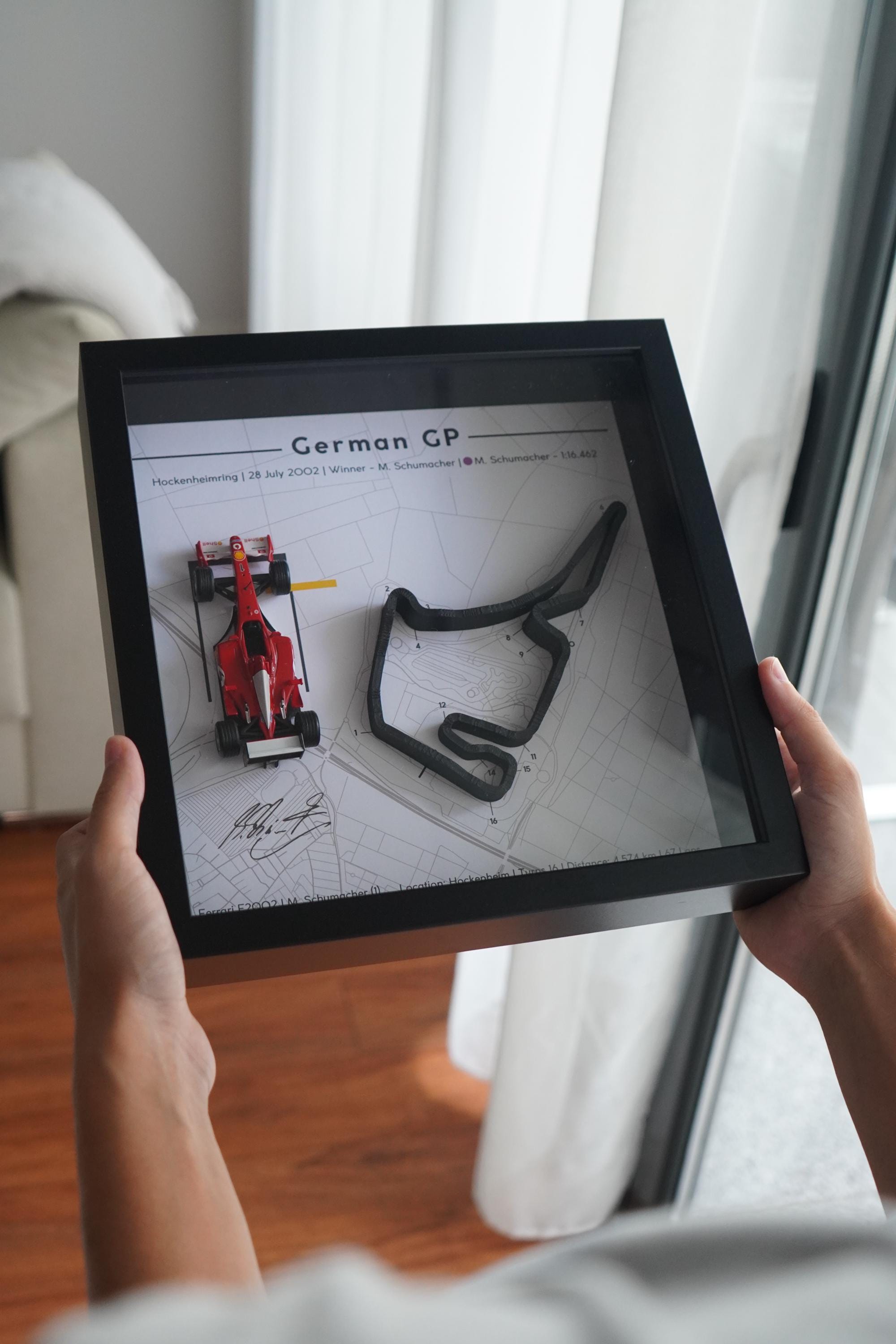 Grand Prix Formula 1 Frame: Legend Car, F1 Track Wall Art - Etsy