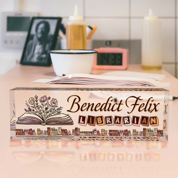 Book Name Plate - Etsy