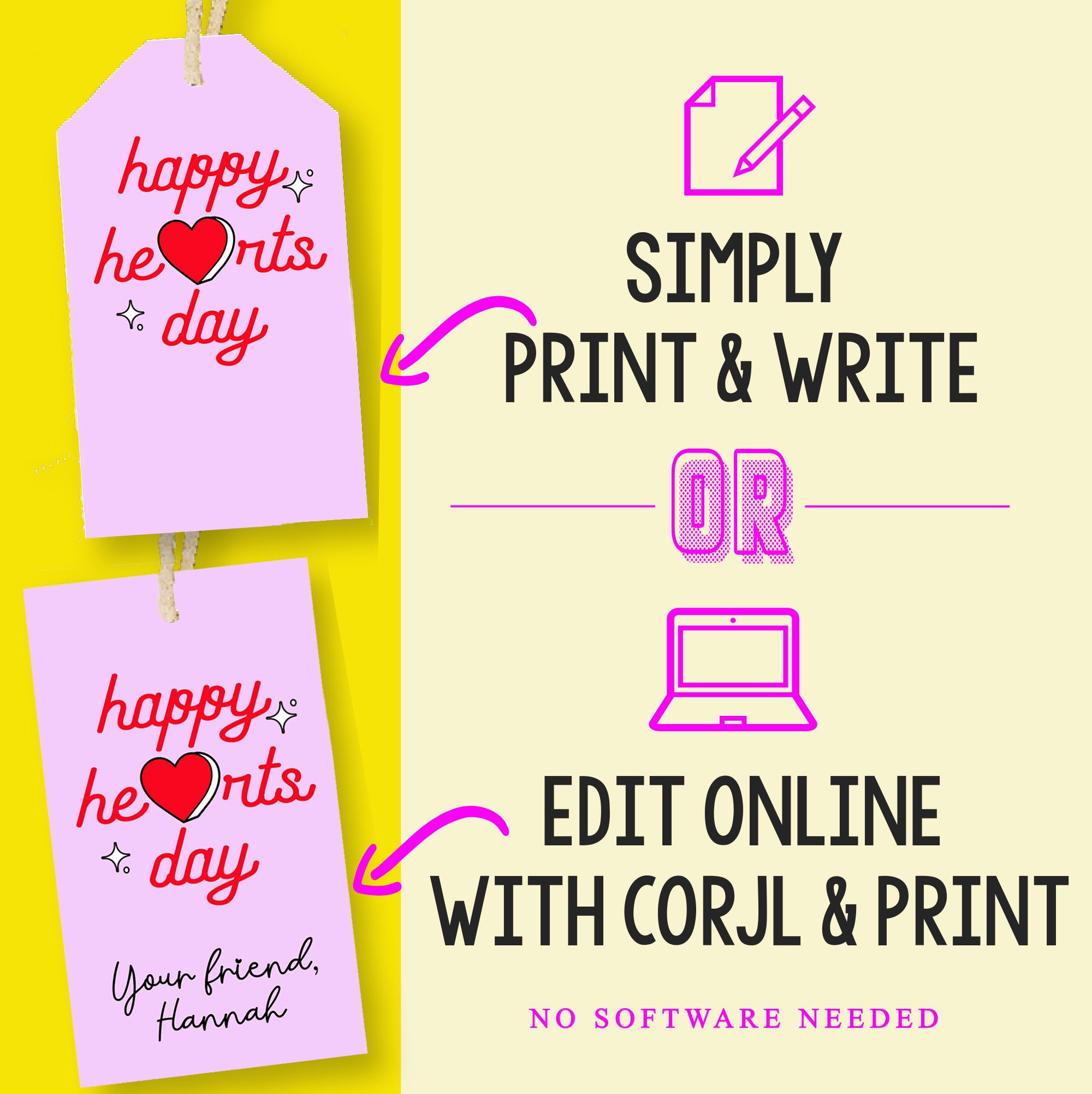 Editable Crazy Straw Tags, Valentine Cards for Kids School, You're Ex ...