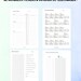 7 Day Daily Planner Printable Fillable Minimalist, PDF Instant Download ...