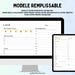 7-day Daily Planner, Fillable, Printable, Minimalist, Instant PDF ...