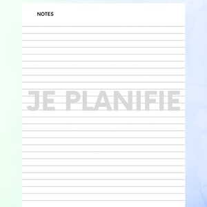 Printable and Fillable Lined Note Pages, Note Taking, Writing Paper, A4 ...