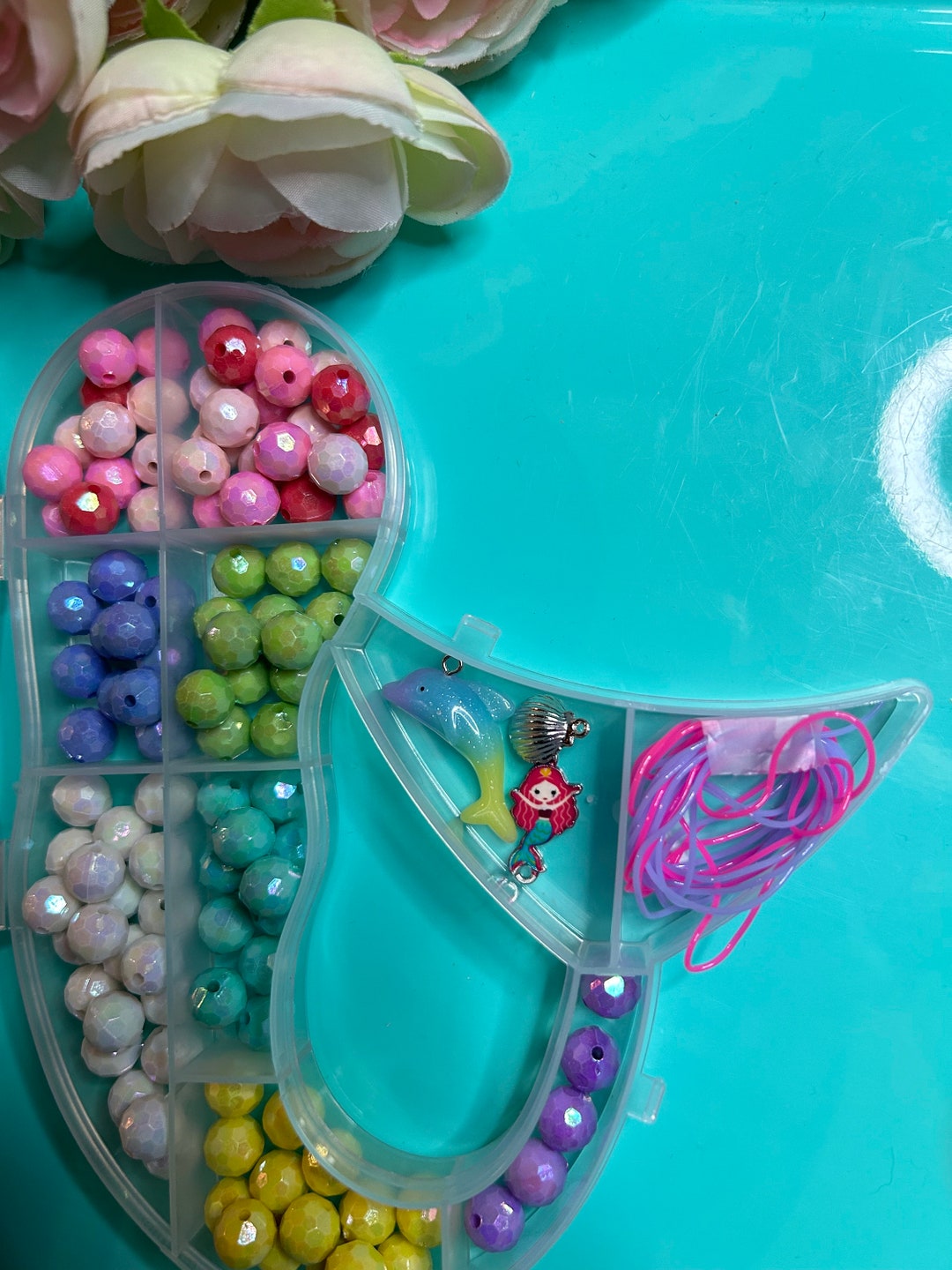 Mermaid DIY Bead Kit - Etsy