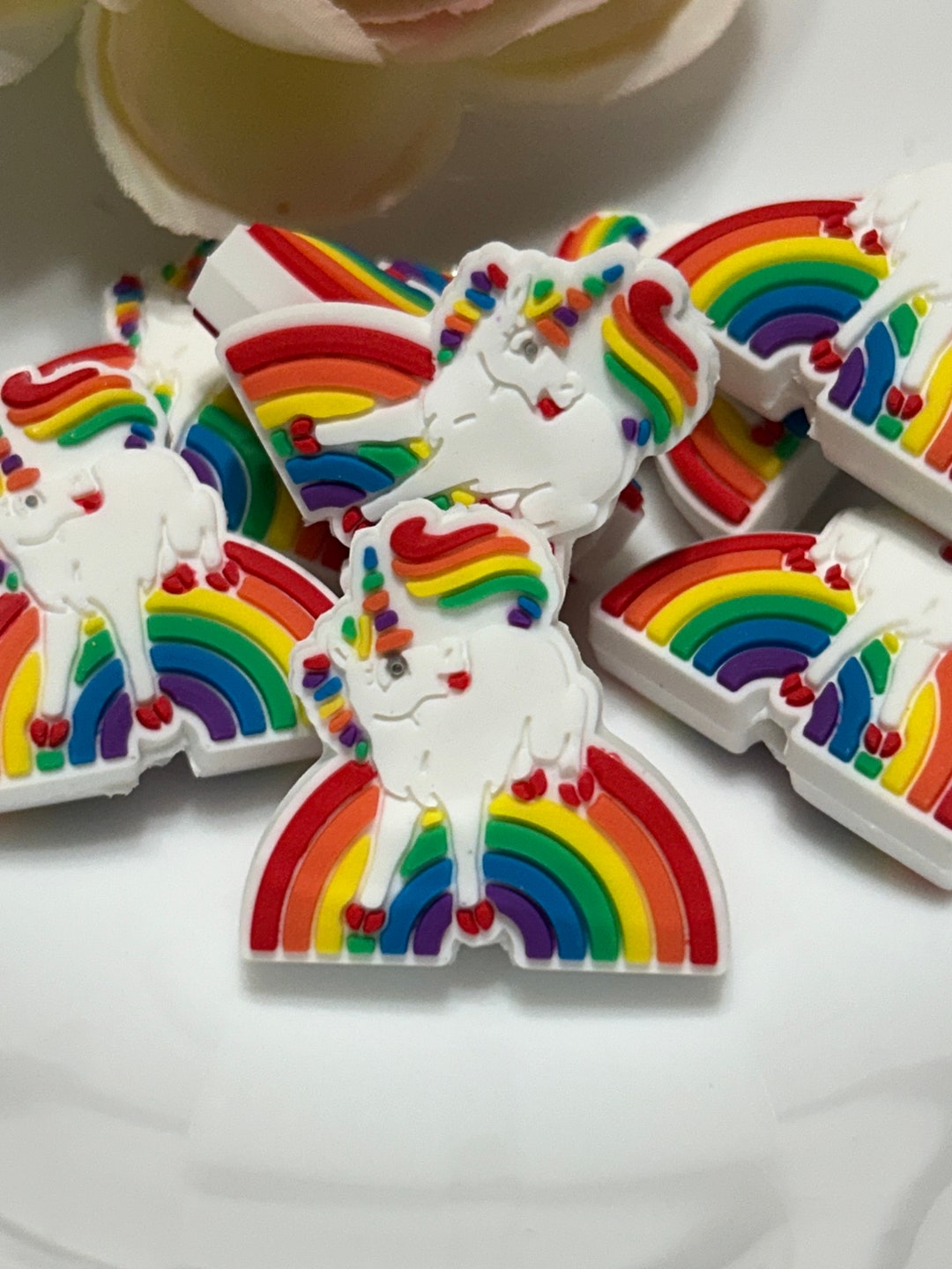 Focal Bead LF Rainbow Unicorn - Etsy