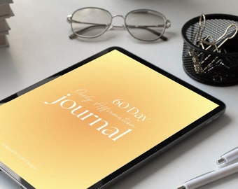 30 Day Affirmation Journal, Affirmation Digital Journal, Journal ...