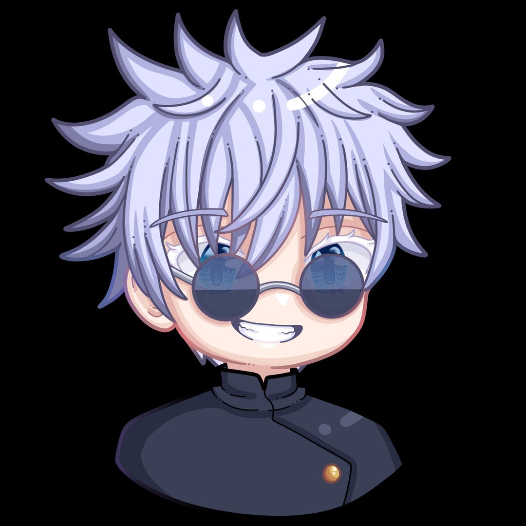 Satoru Gojo Sticker 2inch - Etsy