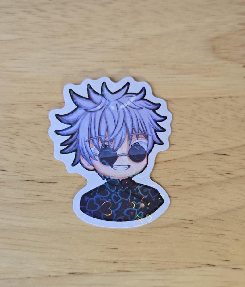 Satoru Gojo Sticker 2inch - Etsy